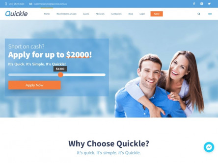 Quickle – Affordable Quick Loans up to $2,000 | LoanVP